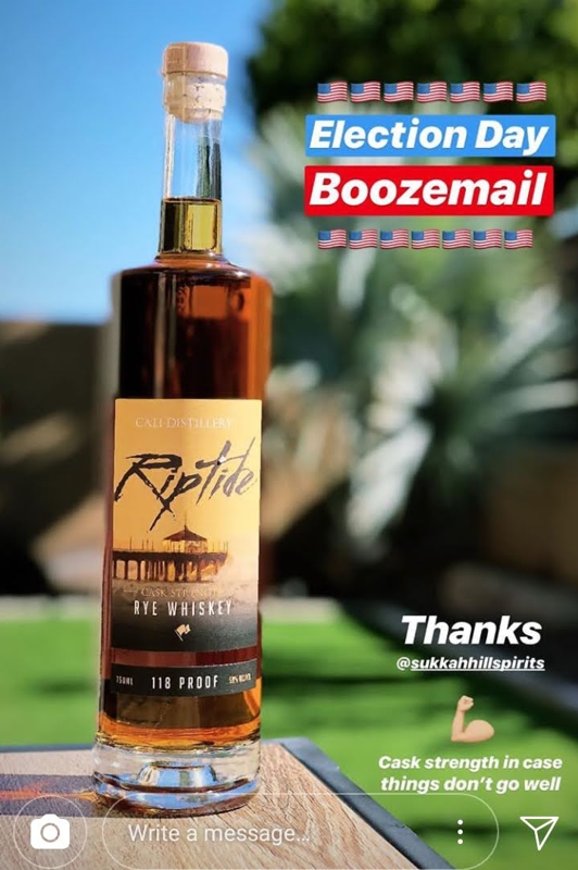 Riptide Rye Cask Strength Whiskey. Produced & Bottled by CALI ...