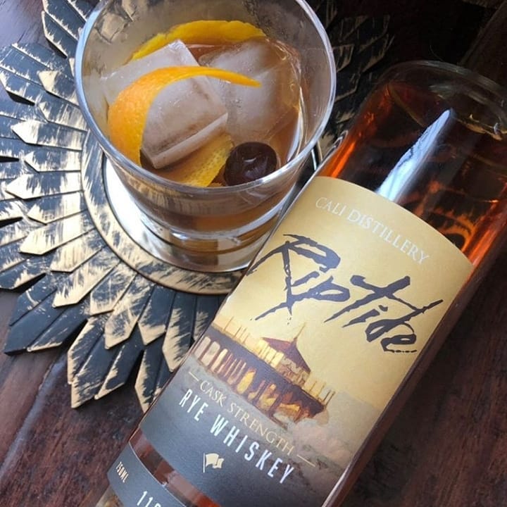 Riptide Rye Cask Strength Whiskey. Produced & Bottled by CALI ...